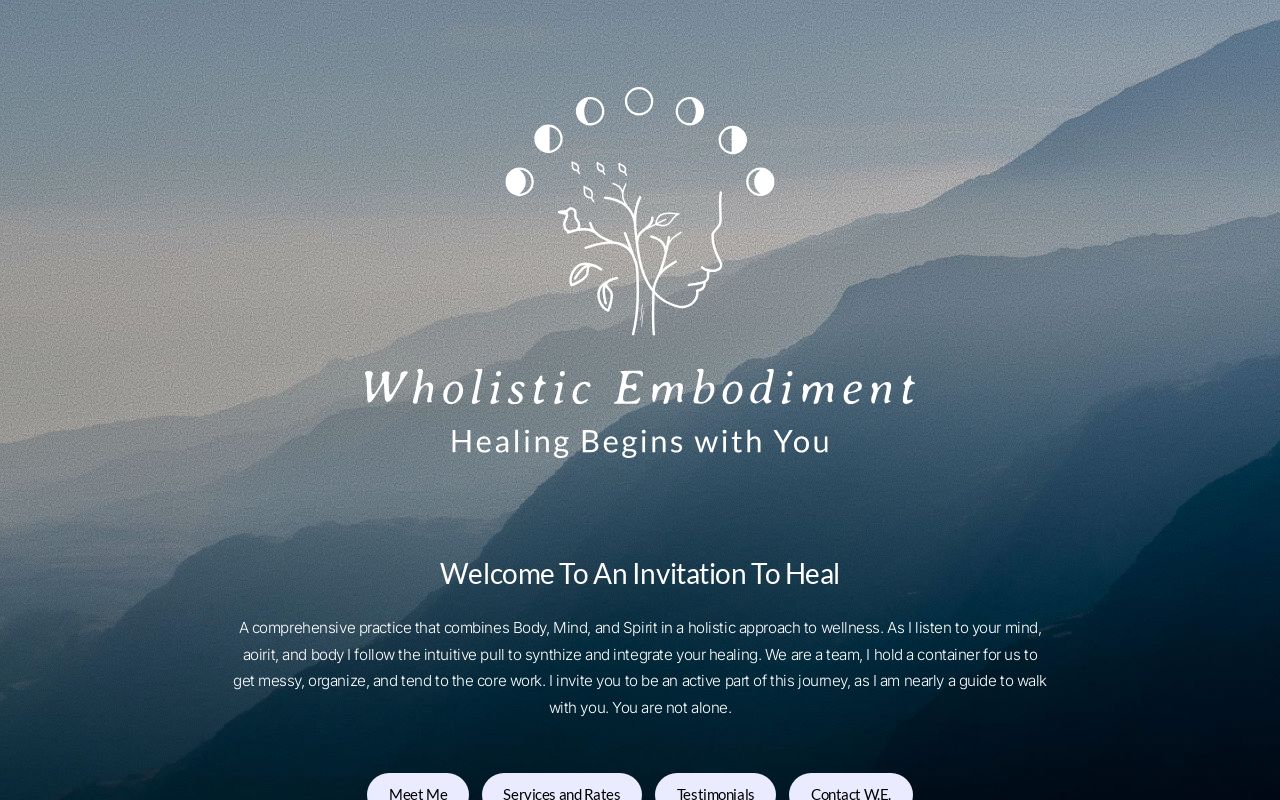 Wholistic Embodiment